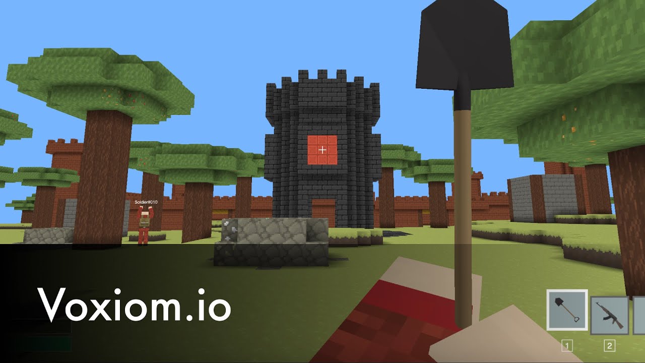 The gameplay of Voxiom.io | Part 1 - YouTube