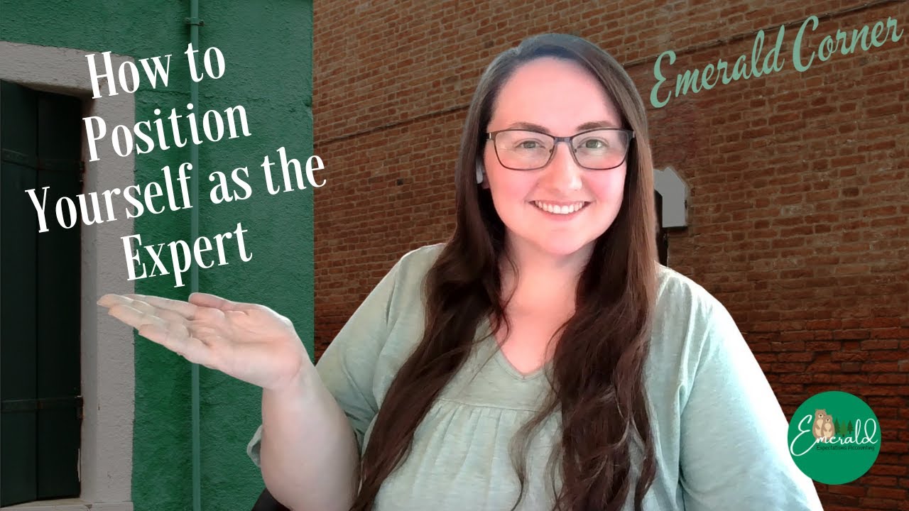 How to Position Yourself as the Expert - YouTube