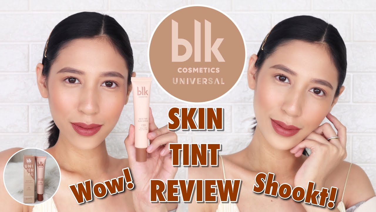 SKIN TINT BY BLK COSMETICS UNIVERSAL! - YouTube