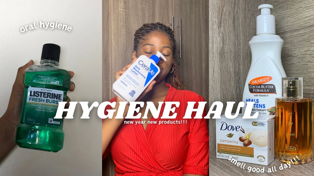 HUGE Hygiene Haul?! New Year New Products!!! | FAVOUR EYO - YouTube