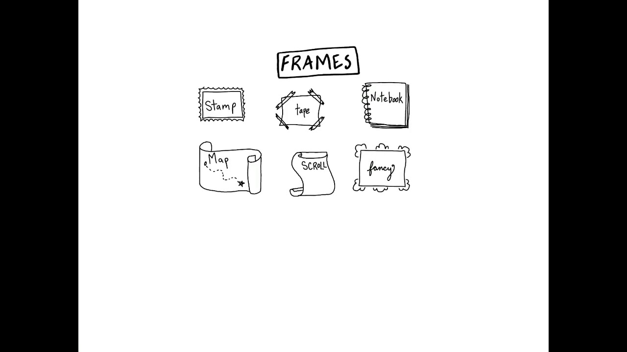 Frames and Containers for Sketchnoting - YouTube