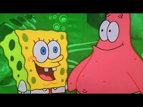 SpongeBob and Patrick speaking backwards language