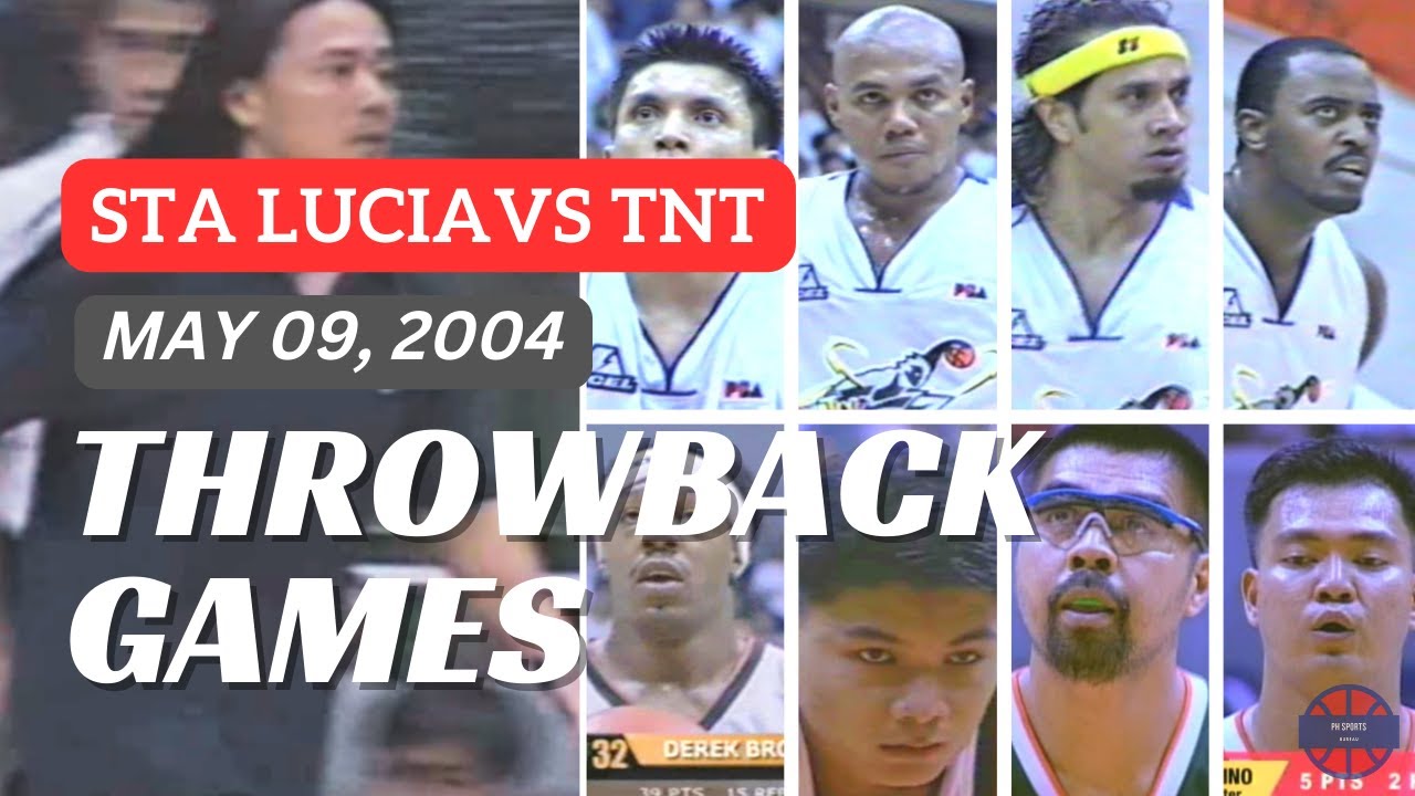 STA LUCIA REALTORS vs TALK 'N TEXT PHONE PALS | May 09, 2004 | PBA ...