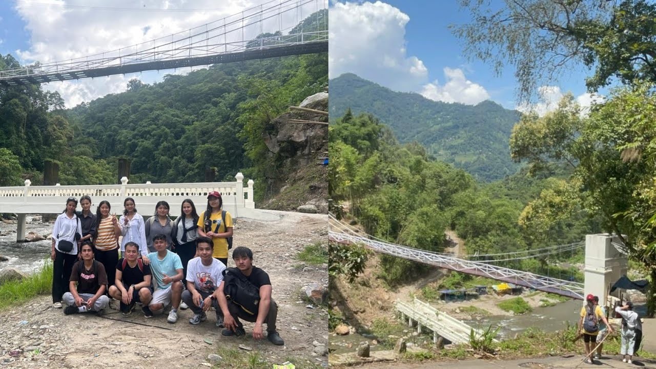 A trek from Singmari to Singtam Balabas River Sky walk #DKYJ family ...