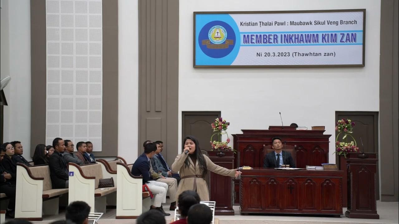Zoramchhani - Damna Kim | Member Inkhawm Kim Zan (20.03.2023) - YouTube