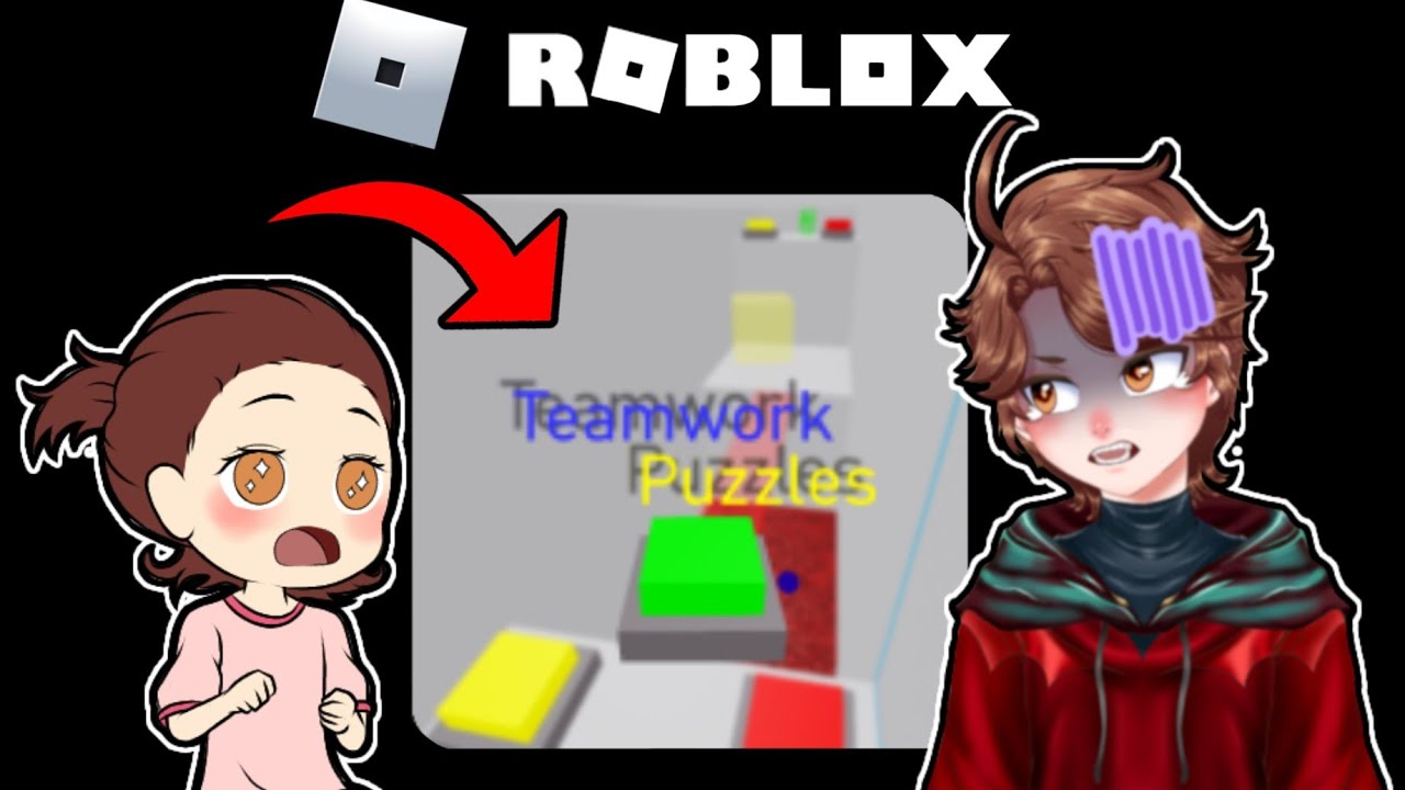 We tried Solving Puzzle in TEAMWORK PUZZLE | Roblox - YouTube