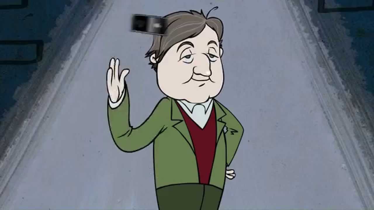 Stephen Fry : animated music video : MrWeebl - YouTube Music