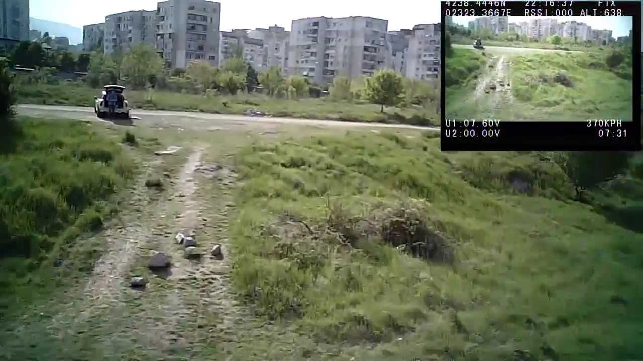 Mini Predator Drone - first FPV flight!!! - YouTube