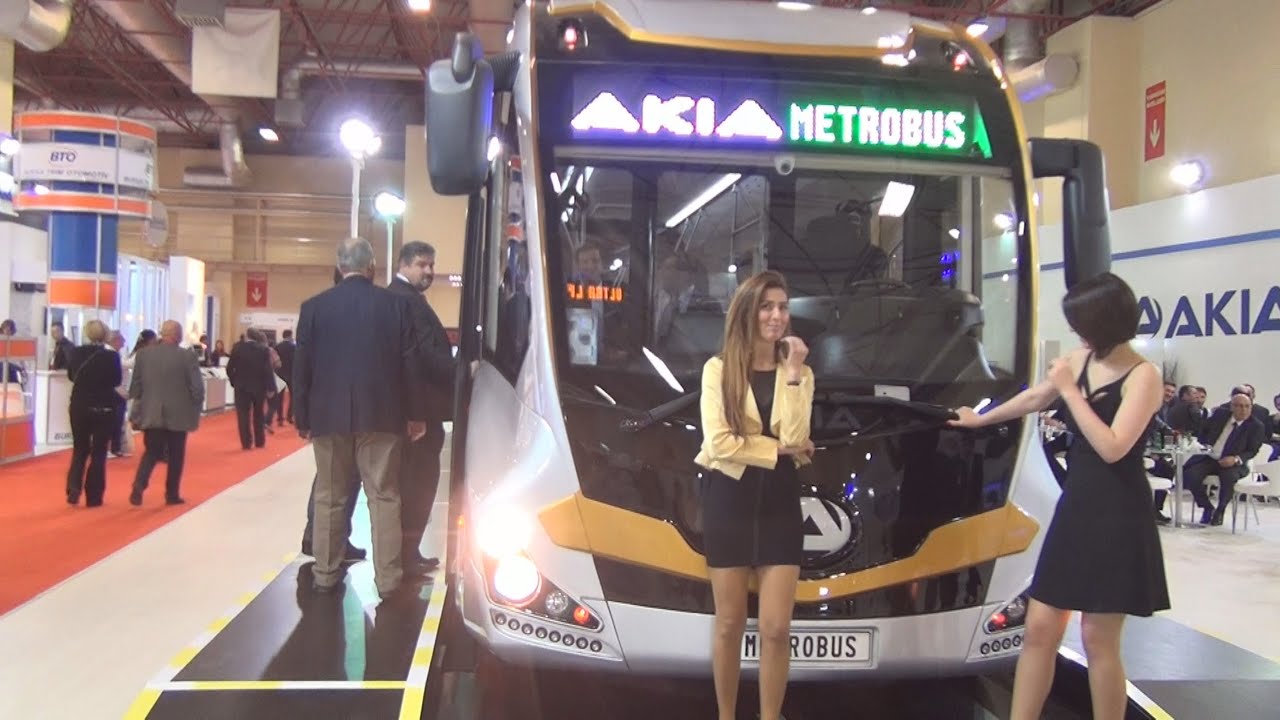 Akia Metrobus Bus (2016) Exterior and Interior in 3D - YouTube