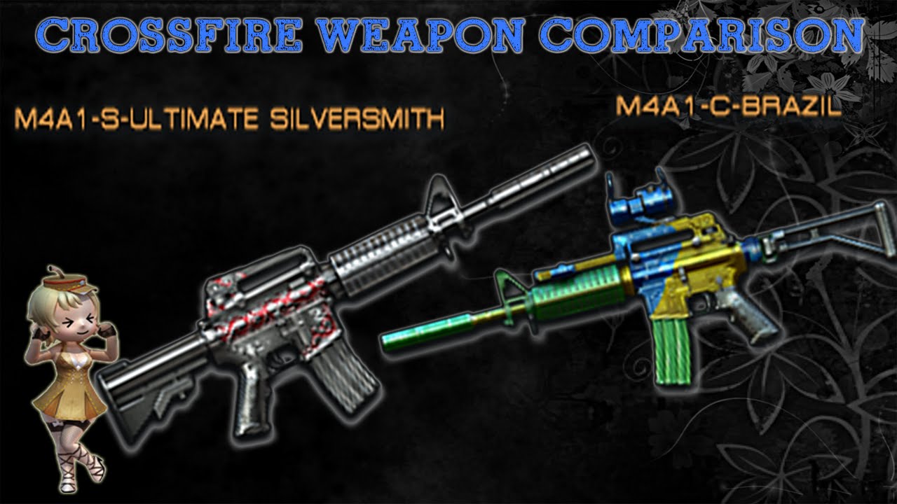 CrossFire Vietnam : M4A1-S-Ultimate SilverSmith & M4A1-Custom Brazil ...