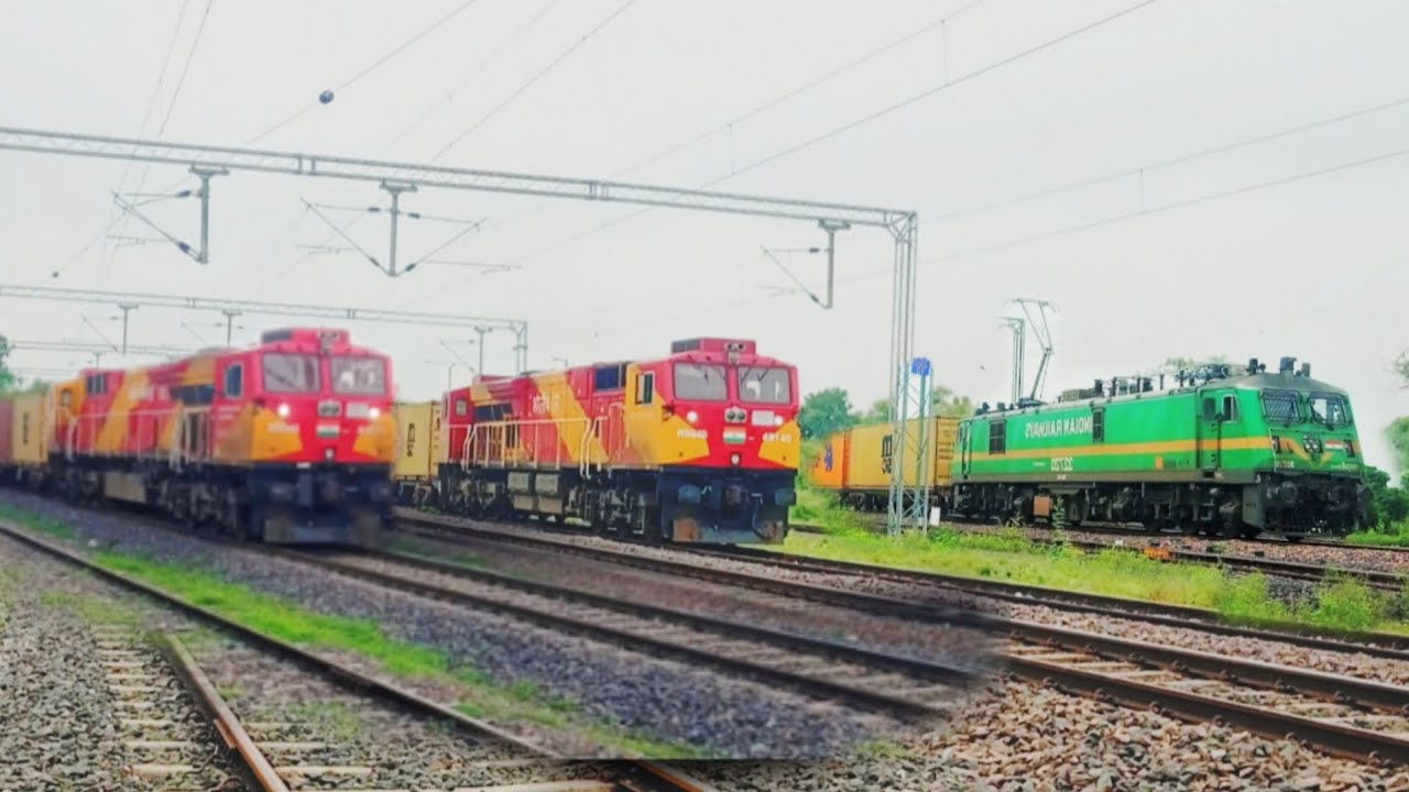 Indian Railway High speed Diesel - Electric train ~ indian railways ...