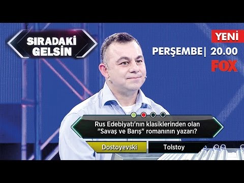 Sıradaki Gelsin | Dostoyevski Demek istiyorum!