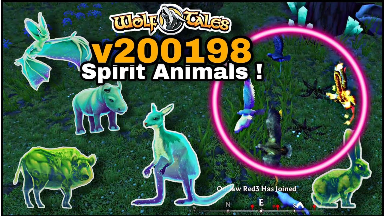 Update v200198 (Finally 👻Spirit Animals & New Companion) | WOLF TALES ...