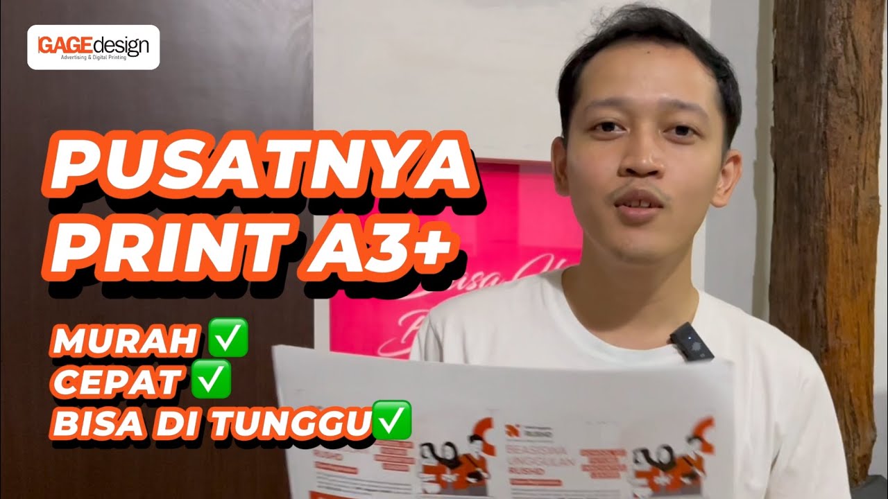 085931108494 Pusat Print A3+ Solo | Jasa Print A3+ Solo | Jasa Cetak A3+ Solo - YouTube