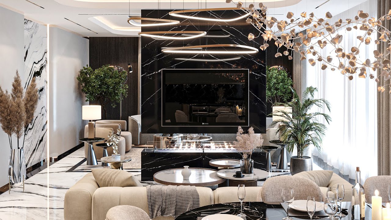 Luxury Interior Design Animation - YouTube