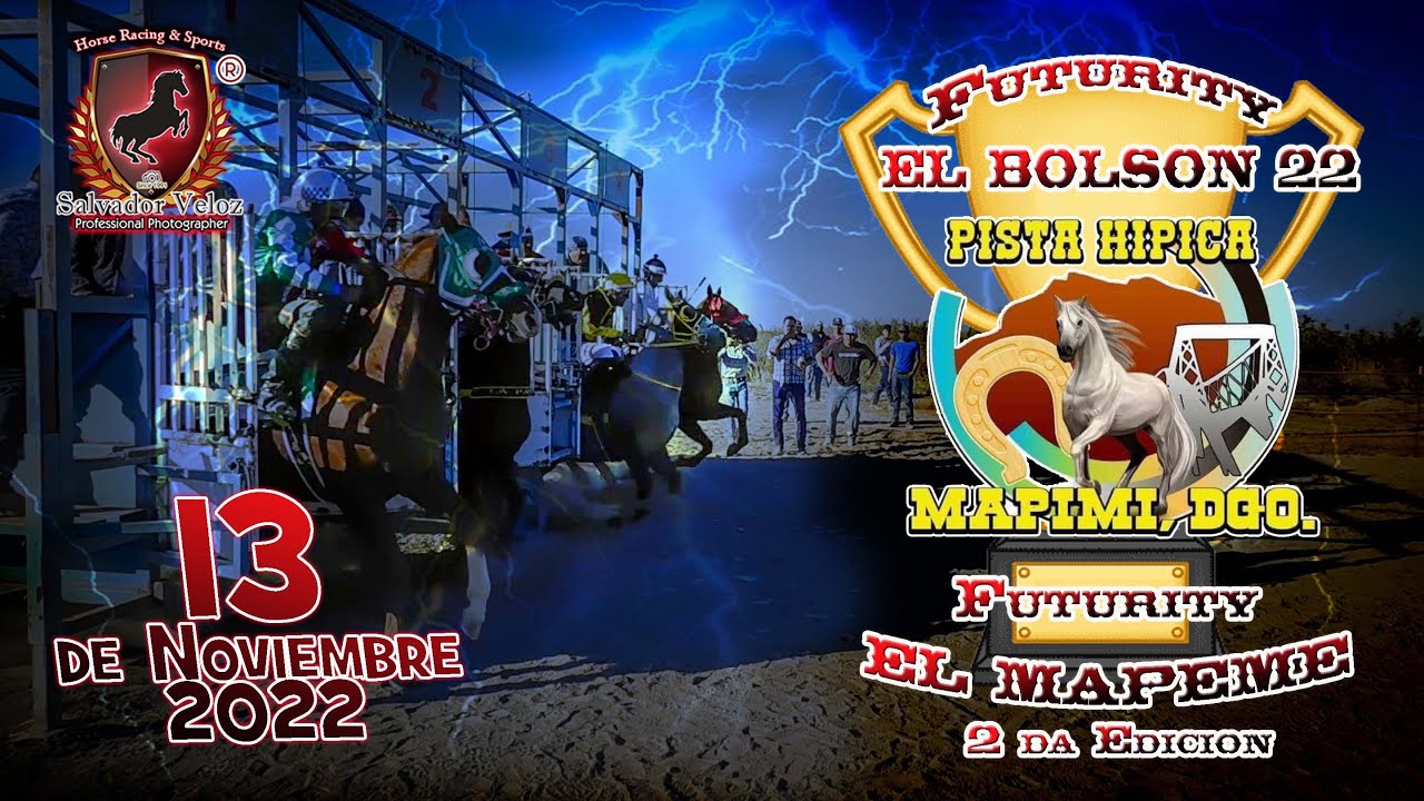 CARRERAS EN MAPIMI DGO FUTURITY "EL MAPEME Y EL BOLSON DE MAPIMI 13 DE ...
