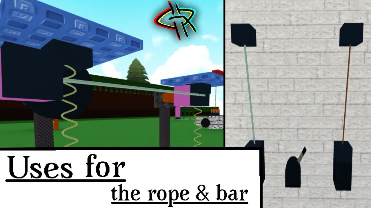 4 Uses & Mechanics for the Rope + bar blocks! (Babft) - YouTube