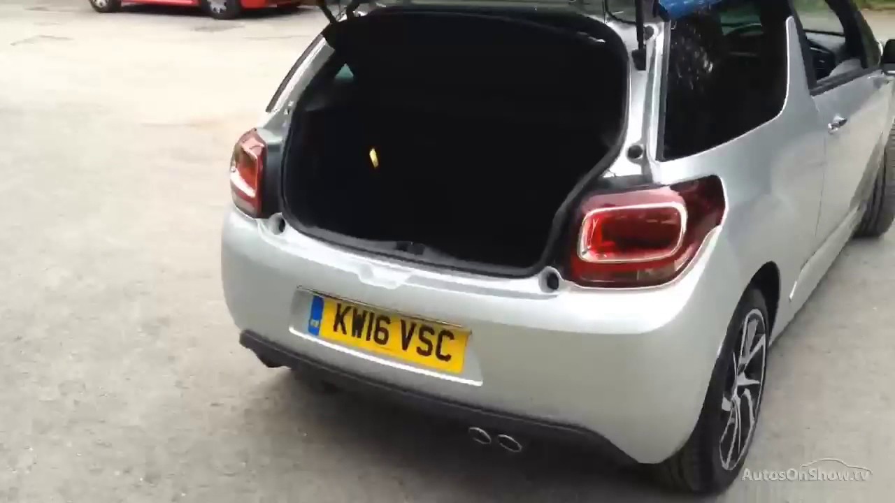DS DS 3 BLUEHDI PRESTIGE S/S SILVER 2016 - YouTube