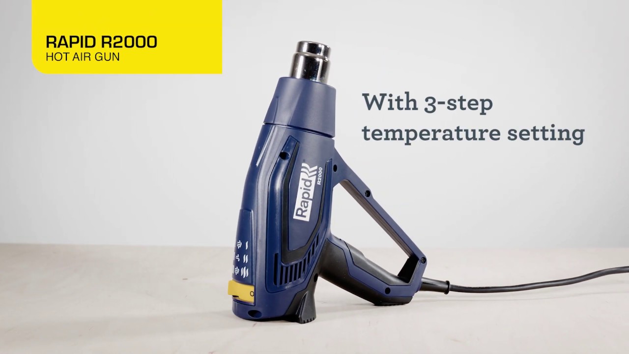 Rapid R2000 Hot Air Gun - YouTube