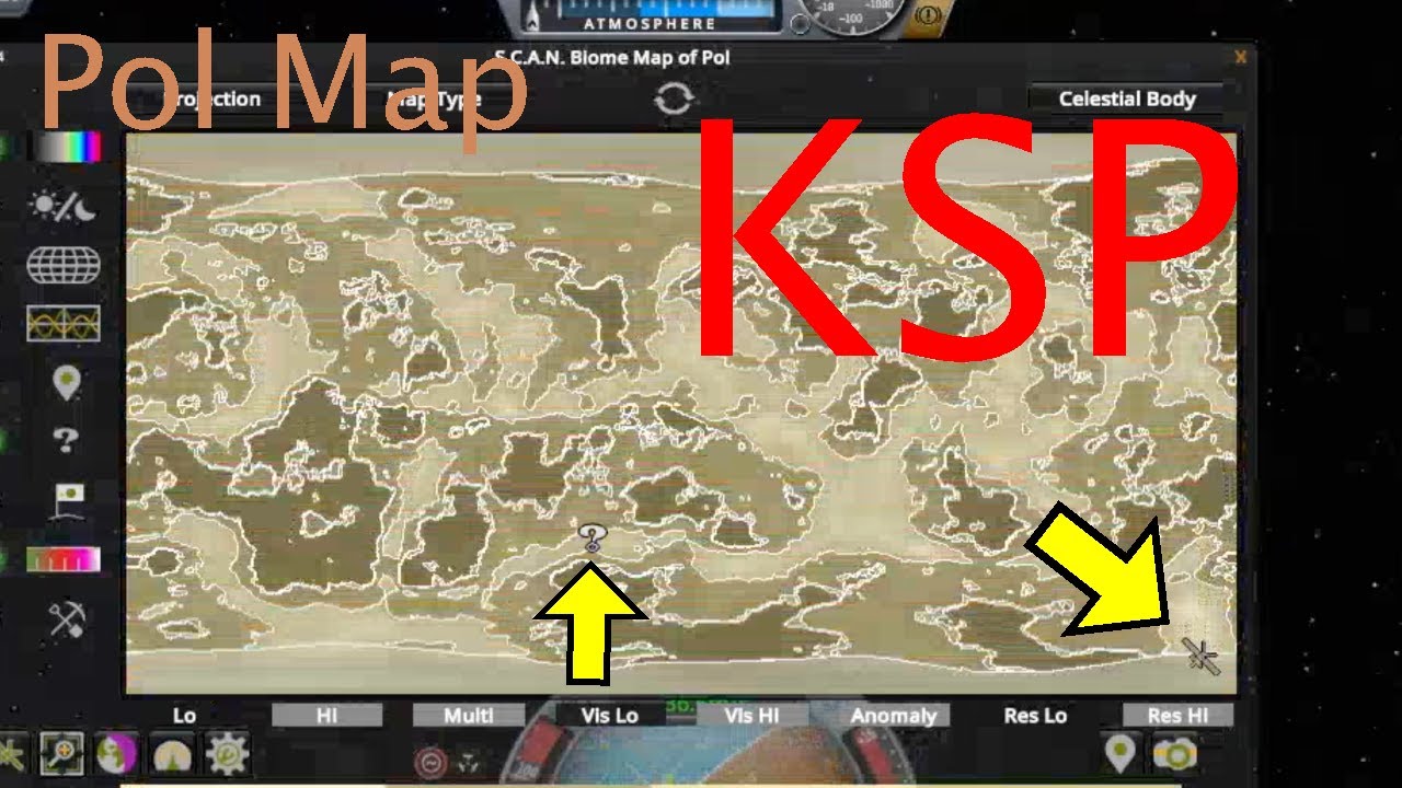 Mapping Pol with ScanSat in KSP (Kerbal Space Program) - YouTube