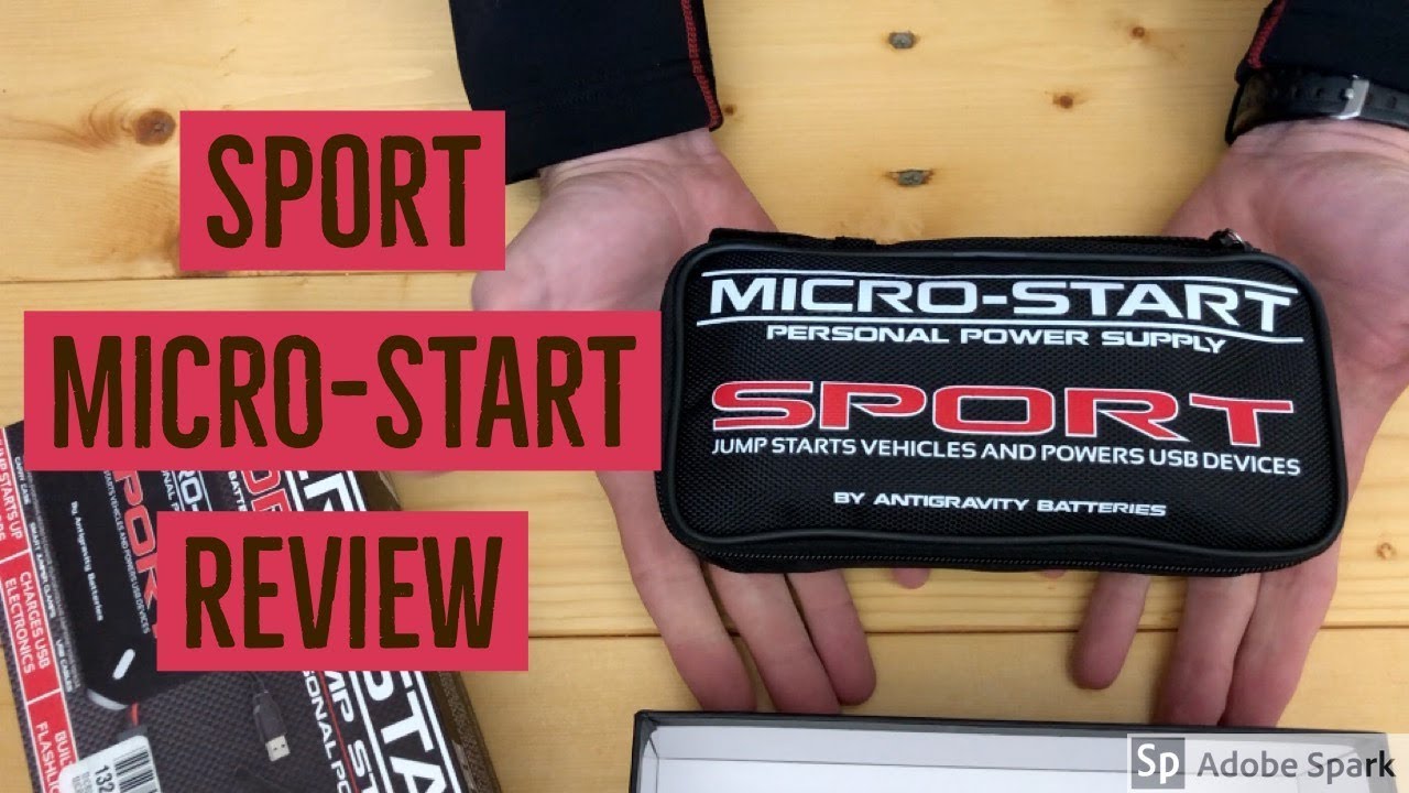 Sport Micro-Start from Antigravity Batteries Unboxing and Review - YouTube