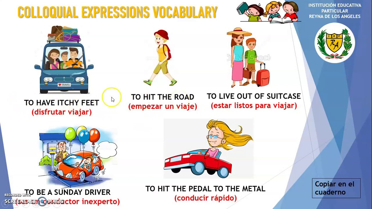 Colloquial Expressions - YouTube