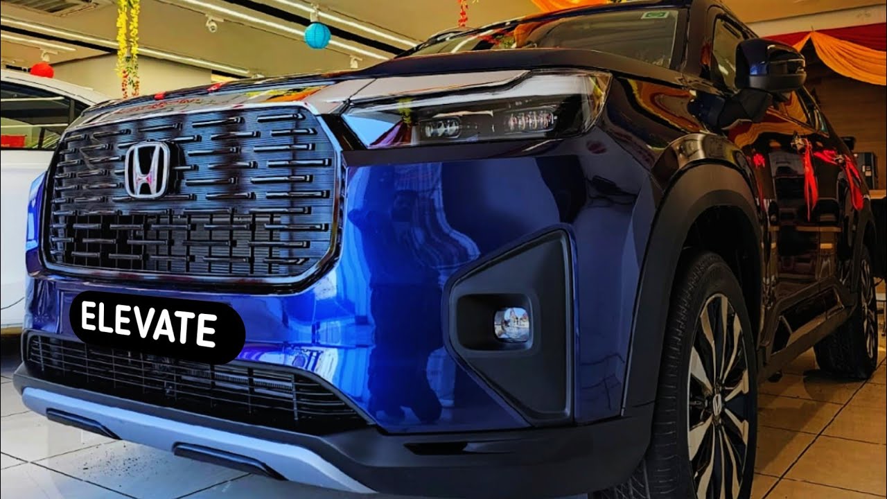THE ALL-NEW HONDA ELEVATE SUV VX Mt Blue || Delivery ceremony 2024 - YouTube