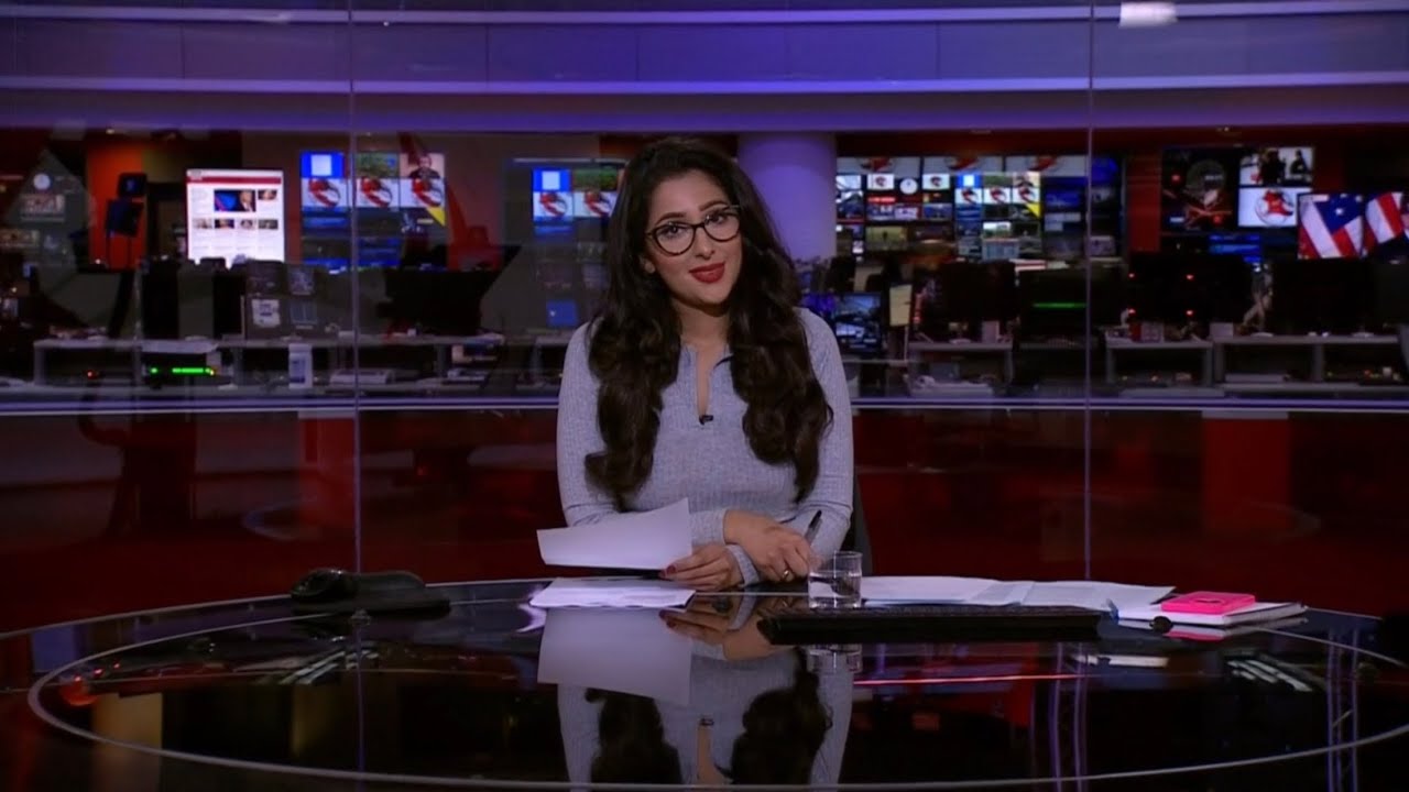 Presenter's mic muted at the TOTH on BBC News - YouTube