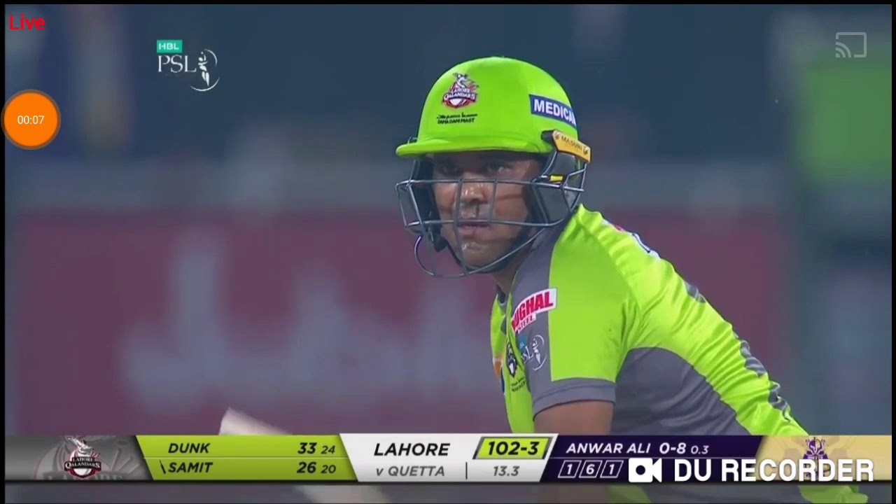 Live Lahore Qalader vs Quatty live psl match - YouTube