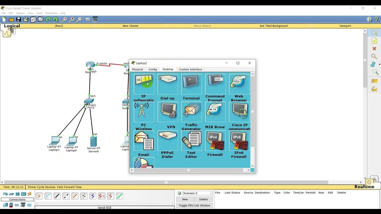 DHCP - Cisco Packet Tracer - Arabic - YouTube