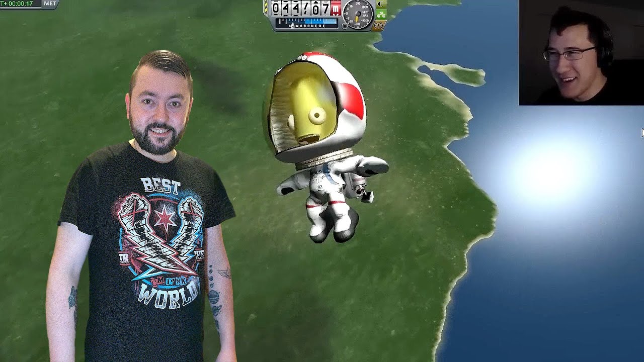 Kerbal Space Program | Part 1 | MARKIPLIER IN "SPACE" REACTION - YouTube