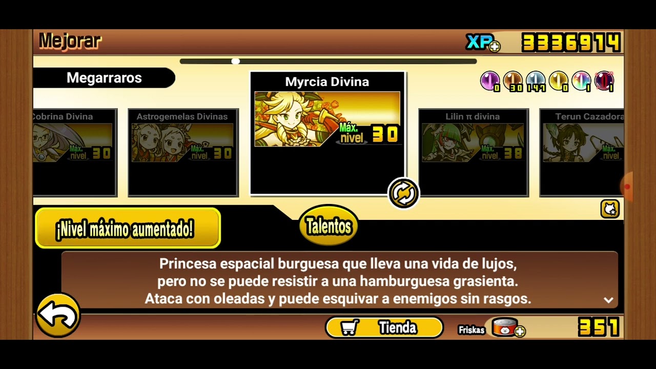 mutacion de myrcia | the battle cats - YouTube