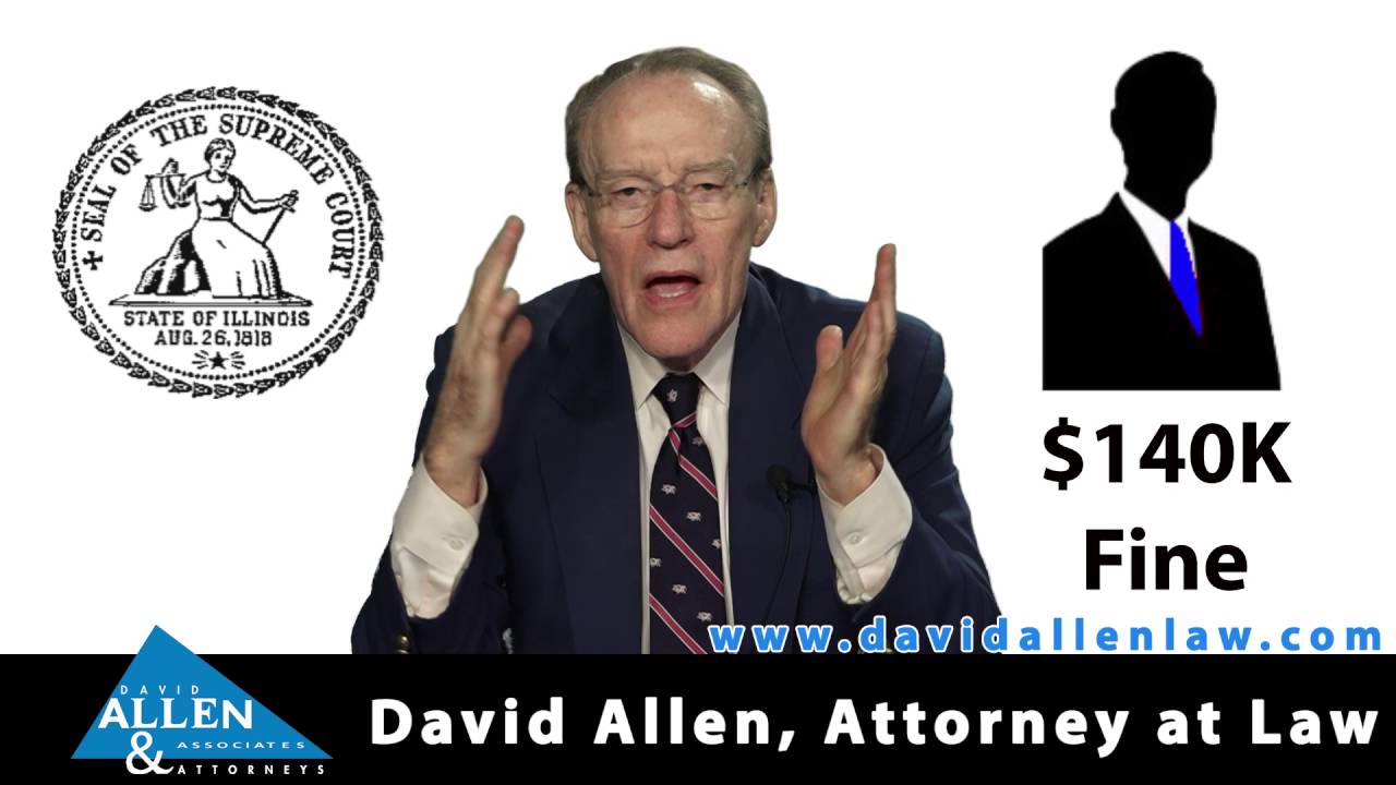 David Allen Legal Tuesday: Frivolous Lawsuits and Fines - YouTube