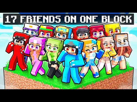 17 Friends Stuck On ONE BLOCK...