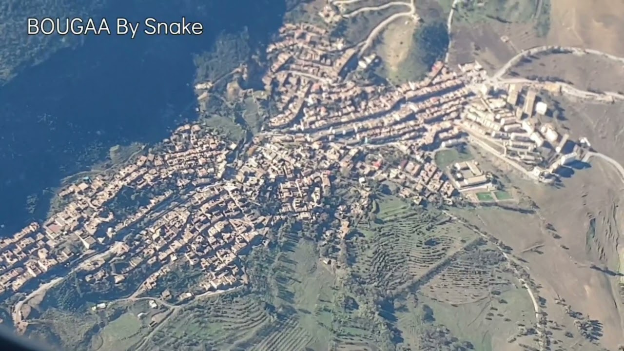 Bougaa vue du ciel . vue٠ aérienne Bougaa Ain Roua Beniouassin Hammam ...