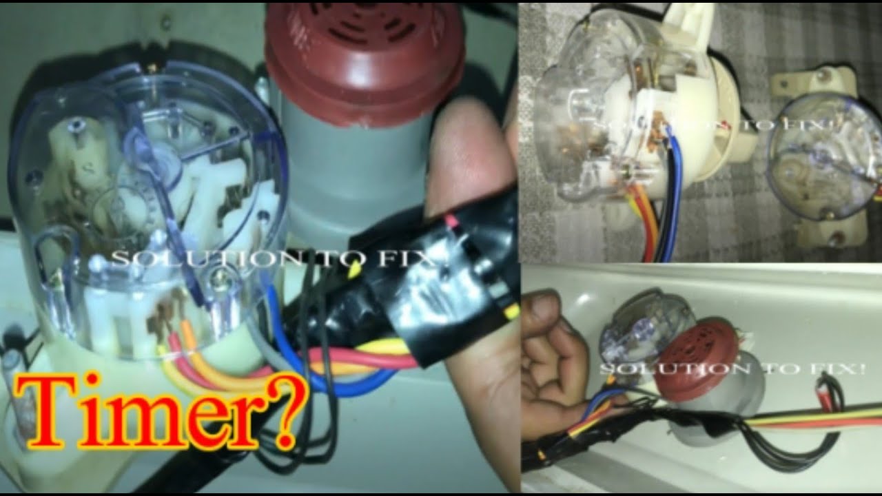 Washing Machine Timer Malfunction | Timer Fixing proper way | Repair ...