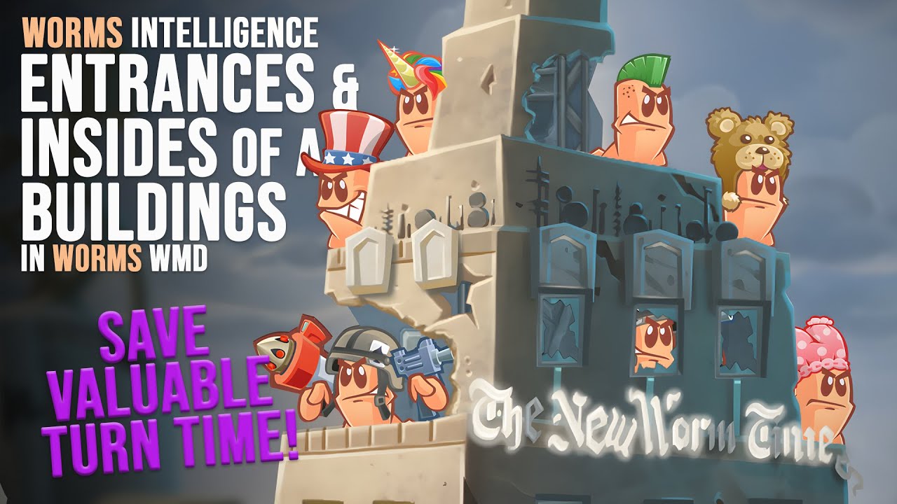 Entrances and Insides of All Buildings in Worms WMD | Explanations | Worms Intelligence📡 - YouTube