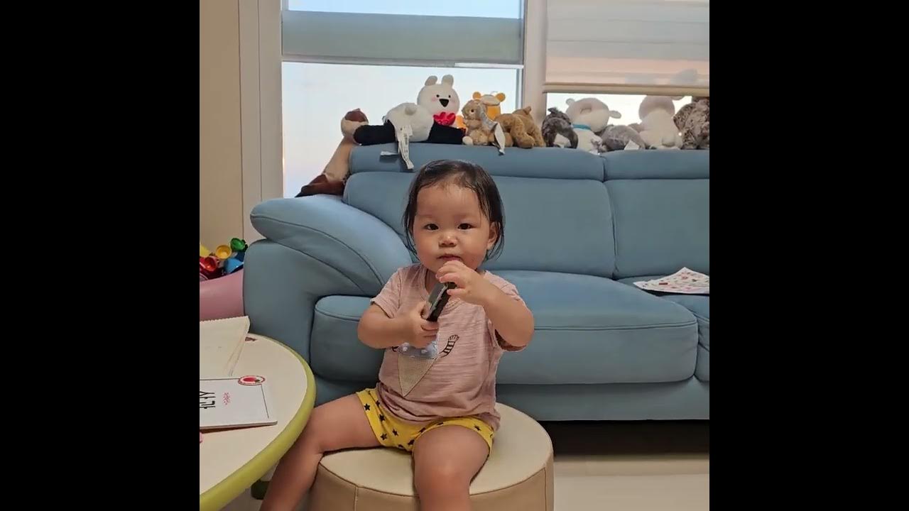 22개월 아기 감사하모니카 Youtube