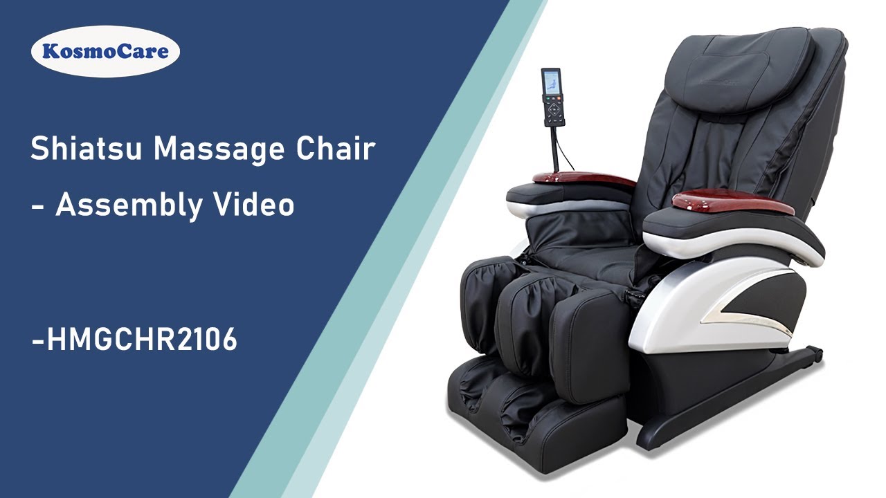 KosmoCare Shiatsu Massage Chair for Full Body Massage - Assembly ...
