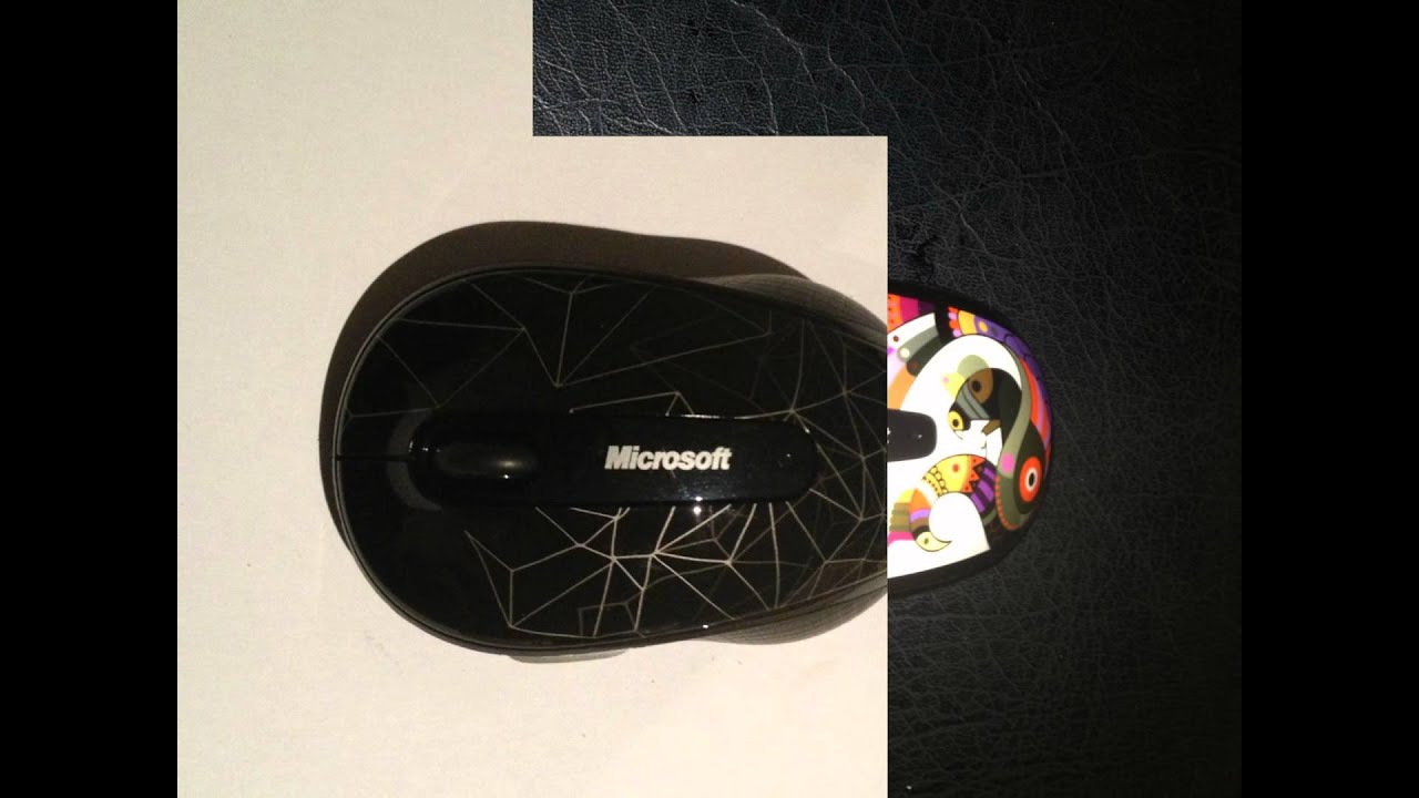 Microsoft Bluetooth Notebook Mouse 5000 - YouTube