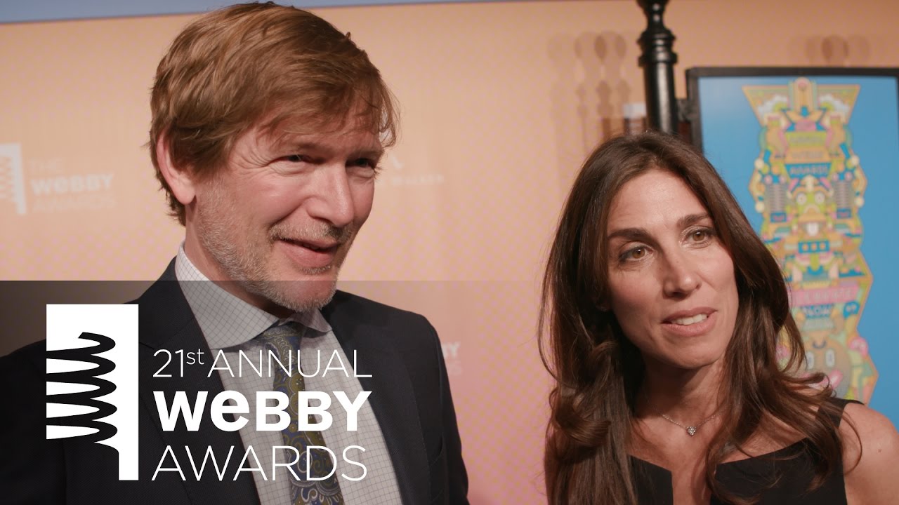 Marcy & Joshua Sinel on the Red Carpet at the 21st Annual Webby Awards ...