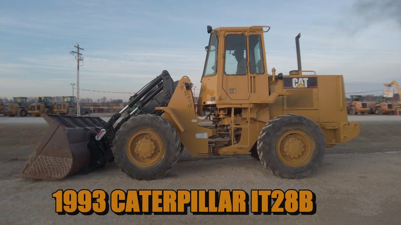 1993 Caterpillar IT28B - YouTube