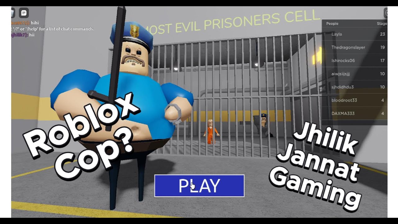 Barrys Prison Run | Roblox | obby | Jhilik Jannat 0_0. - YouTube