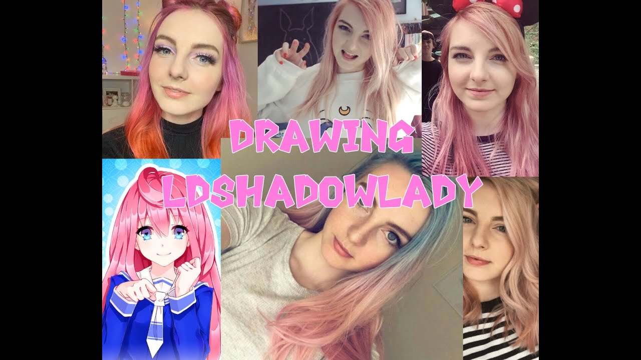 Drawing LDShadowLady! - YouTube