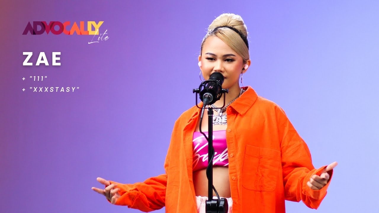 Zae on Advocally Lite | Full Live Performance - YouTube