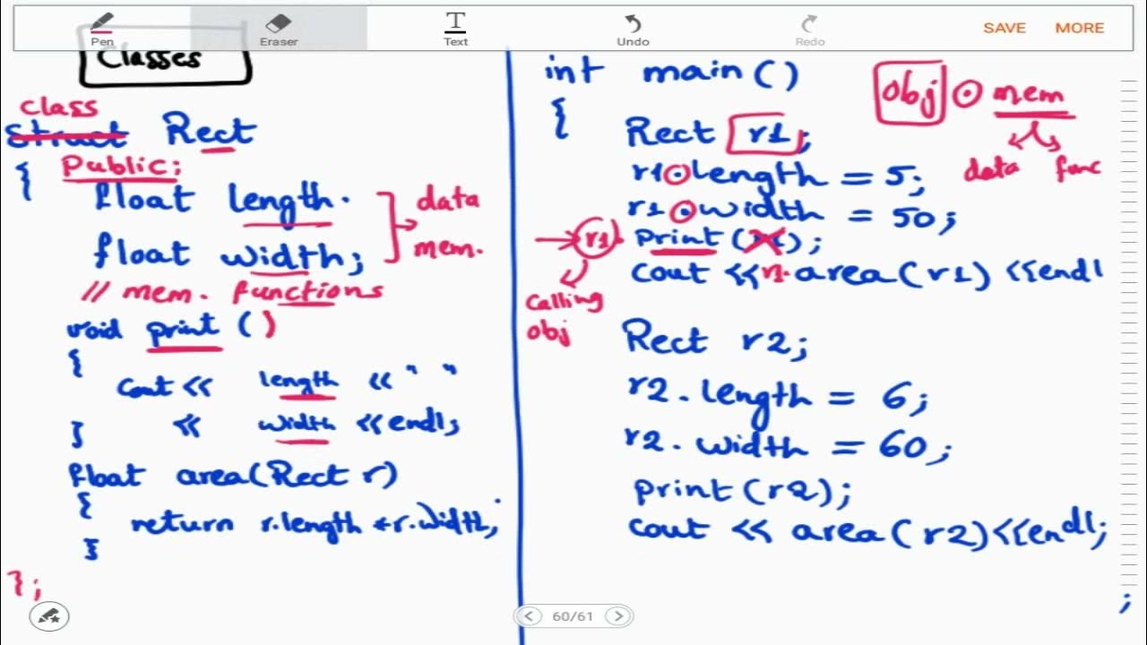 11oopstructs Vs Classes C Youtube