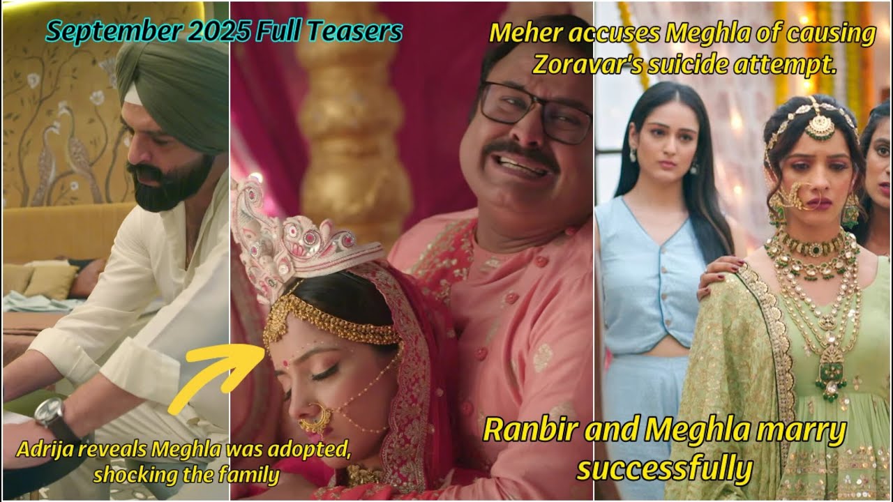 Sacred love full September 2025 Teasers|Meghla collapse after learning ...