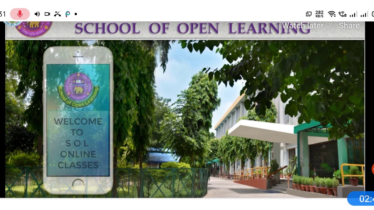 How to Take Online Class For Sol Student || DU-SOL ONLINE CLASS - YouTube