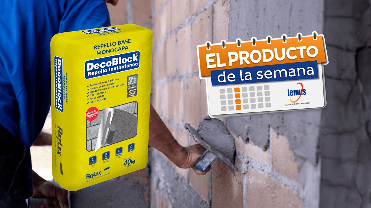 "El Producto de la Semana" - Repello Instantaneo DecoBlock® - YouTube
