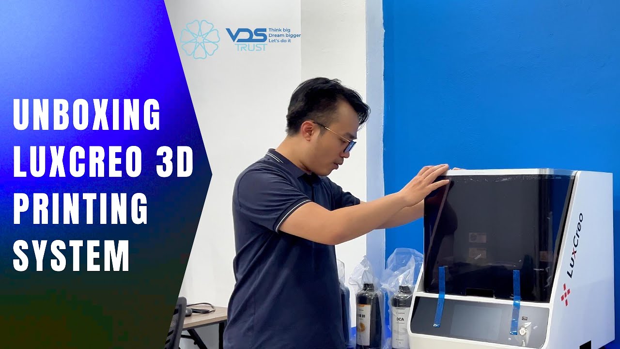 Unboxing LuxCreo 3D Printing System - YouTube